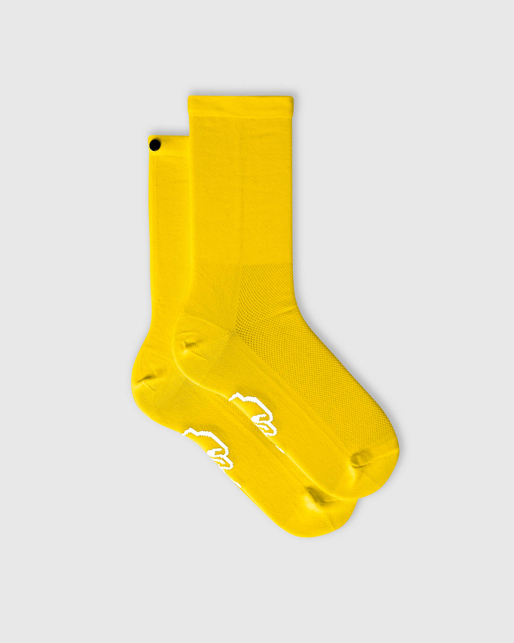 #004 CLASSIC BANANA - yellow cycling socks by FINGERSCROSSED