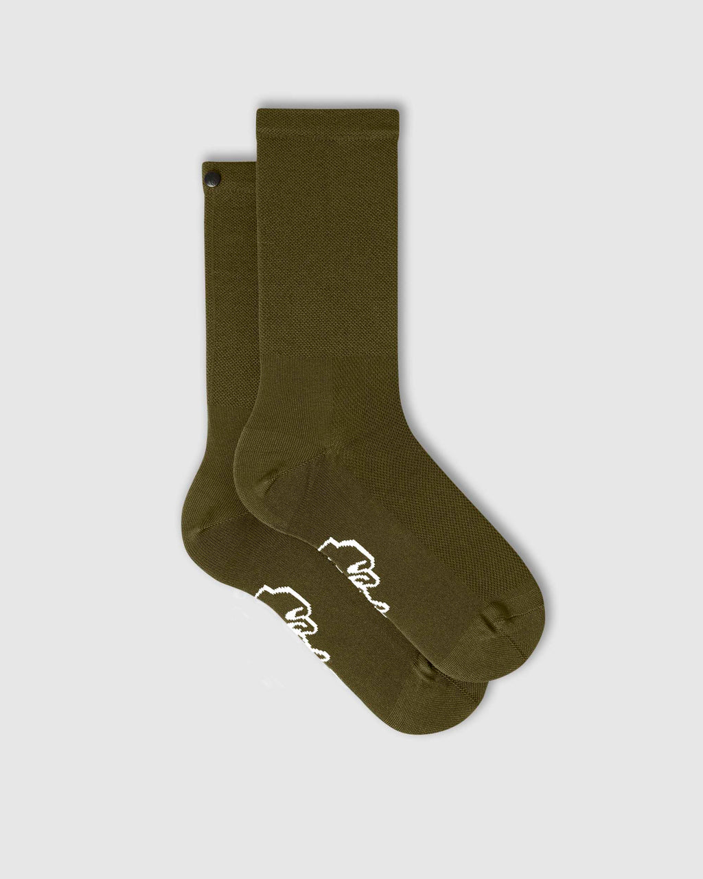 #008 CLASSIC OLIVE - olive green cycling socks by FINGERSCROSSED